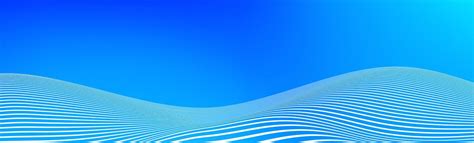 Premium Vector Abstract White Wave Lines On Blue Gradient Background Wide Banner With Curve