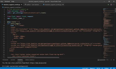 Part Of The Written Code In Python Programming Language For The