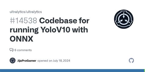 Codebase For Running YoloV With ONNX Issue Ultralytics Ultralytics GitHub