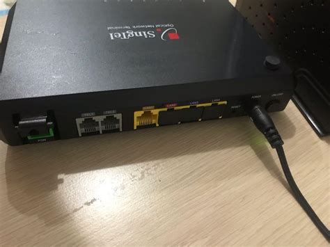 Free Singtel Modem And Router Set A Fibre Optic Computers Tech Parts Accessories