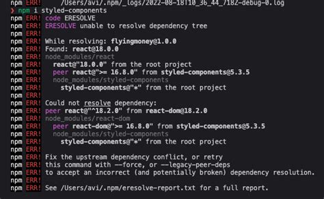 Unable To Install Styled Components Module Rreactnative