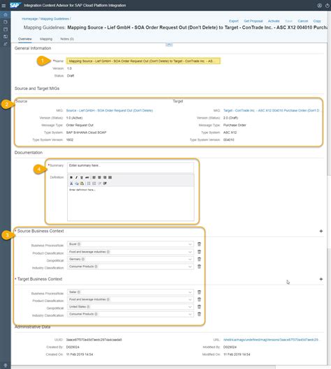 Integration Content Advisor Create A Mapping Usin Sap Community