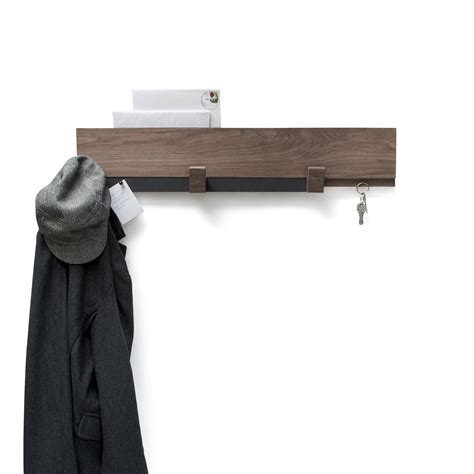 Komolab Entryway Wall Rack White Oak Wood Gessato Design Store