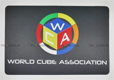 World Cube Association Cube Mat Thecubicle
