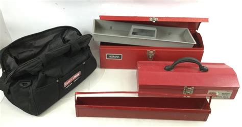 Lot Tool Boxes Tool Bag Large Socket Holder