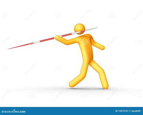 Javelin Stock Illustration Illustration Of Training 19972101