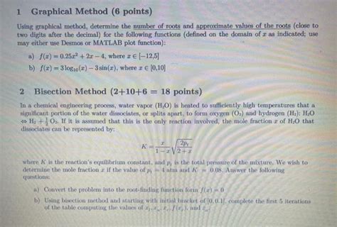 Solved Graphical Method Points Using Graphical Method Chegg Com