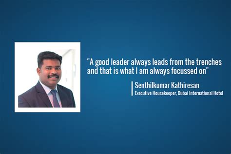 one on one senthilkumar kathiresan executive housekeeper dubai
