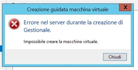 Hyper V Create Virtual Machine Failed Server Fault