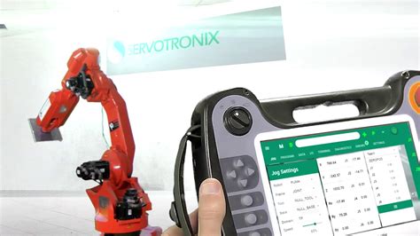 Servotronix Softtp Robot Teach Pendant Youtube