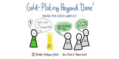 Gold Plating Beyond Done Making Your Scrum Work Scrum Org
