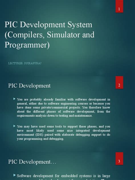 Pic Development System Compilers Simulator And Download Free Pdf Microcontroller Compiler