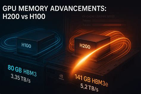 Gpu Memory Advancements Nvidia H200 Vs H100 Capacity Bandwidth And
