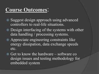 Lec Embedded System Design Ppt Pptx