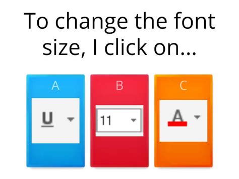 Spreadsheet Formatting Quiz
