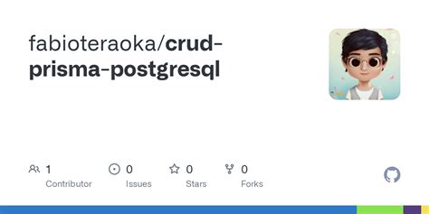 Github Fabioteraokacrud Prisma Postgresql