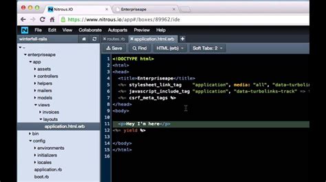 Integrating A Navigation Bar Into A Ruby On Rails Application Youtube
