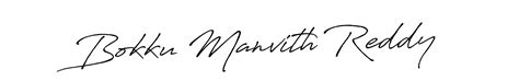 72 Bokku Manvith Reddy Name Signature Style Ideas Get Esign
