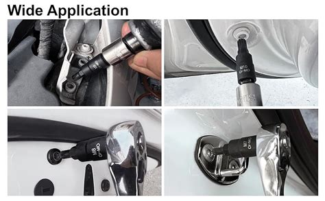 Xzn Triple Square Spline Bit Socket Set Premium Cr Mo Steel 10 Piece M4 M16 Set 3 8 Inch