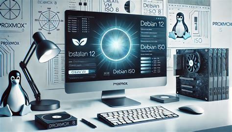 Installation Vm Debian 12 Sur Proxmox Oleks It Blog