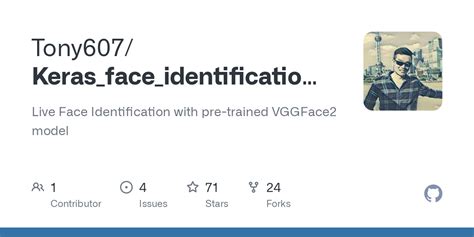 GitHub Tony Keras Face Identification Realtime Live Face Identification With Pre Trained