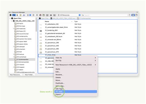 How To Attach Ifc Data To Wall Styles Troubleshooting Vectorworks Community Board