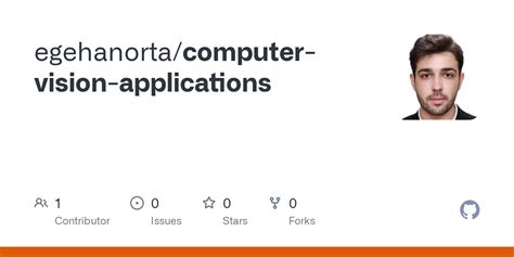 Github Egehanortacomputer Vision Applications