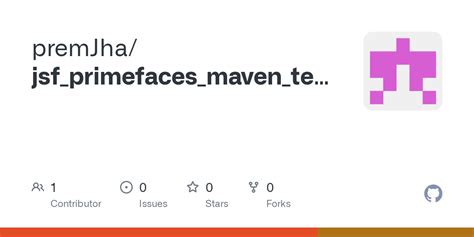 github premjha jsf primefaces maven template
