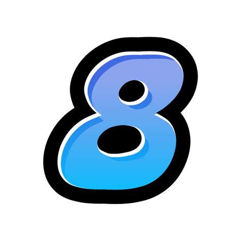 3d Number Design 46449700 Png