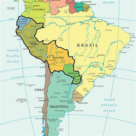 Region Of Canp 5 Highlighted On South America Map Source Public Download Scientific Diagram