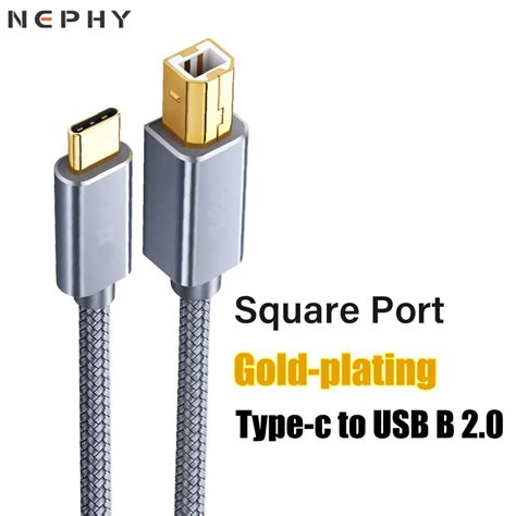 Usb Type C To Usb B Cable For Printer Scanner Electric Piano Organ