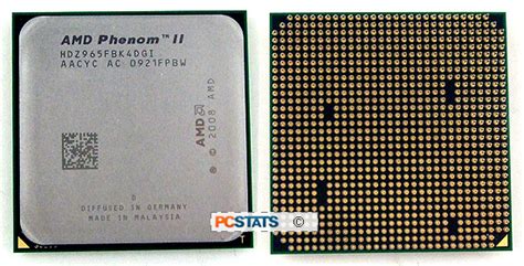AMD Phenom II X4 965 Black Edition 3.4 GHz Socket AM3 Processor Review ...