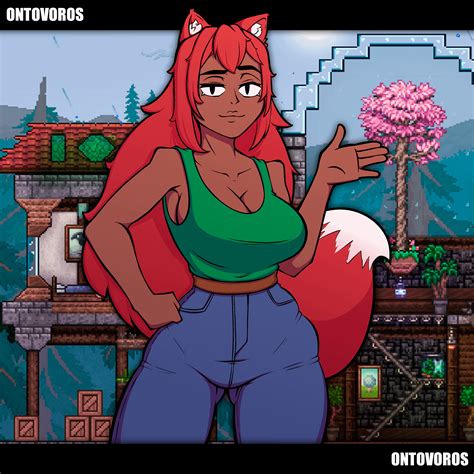 Zoologist Npc For A Youtube Project A Wallpaper Too Rterraria