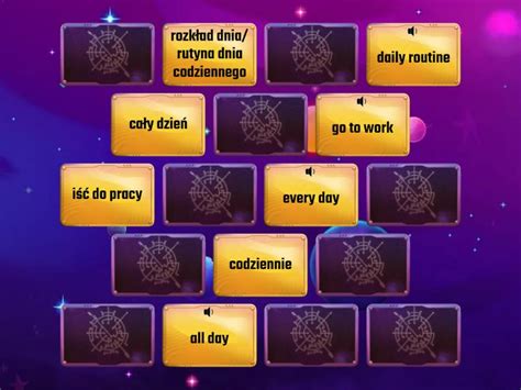Isucceed In English Unit 7 Grammar Matching Pairs