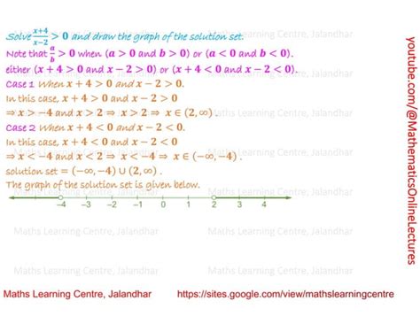 Class 11 Chapter 6 Linear Inequations One Varibale Modulus Function