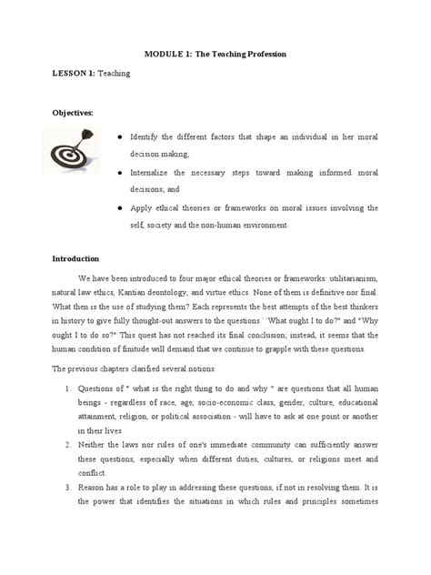 module 6 ethics pdf utilitarianism morality