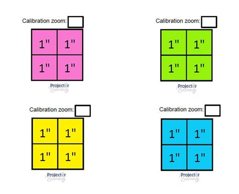 How To Calibrate A Projector In Affinity Designer Projector Sewing