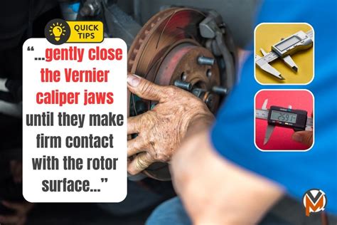 How To Measure The Brake Rotor Thickness Without Micrometer