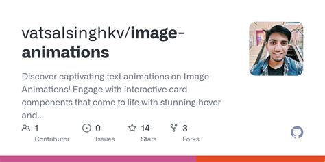 GitHub Vatsalsinghkv Image Animations Discover Captivating Text Animations On Image