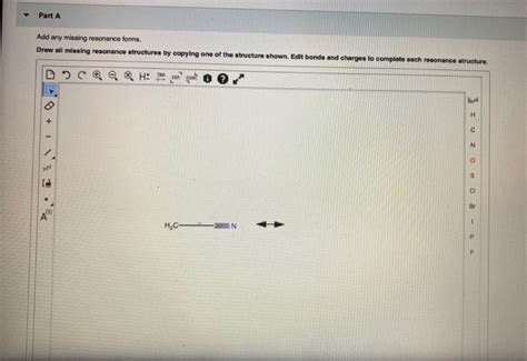 Solved Part A Add Any Missing Resonance Forms Draw All Chegg