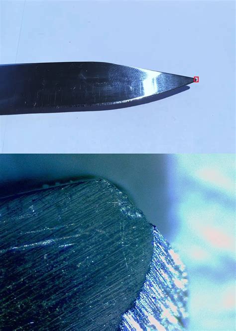 Tip Of Sharp Knife Scrolller