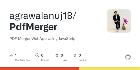 Github Agrawalanuj18pdfmerger Pdf Merger Webapp Using Javascript