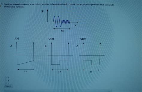 Solved Consider A Wavefunction Of A Particle In Another Chegg Com