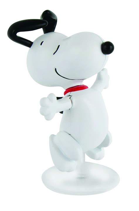 Worlds Smallest Happy Dance Snoopy Wind Up Toy Peanuts Figure Big