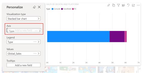 Personalize Visuals In A Report Power Bi Microsoft Learn