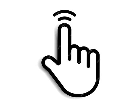 Premium Vector Mouse Click Cursor Set Hand Cursor Click Icon Mouse