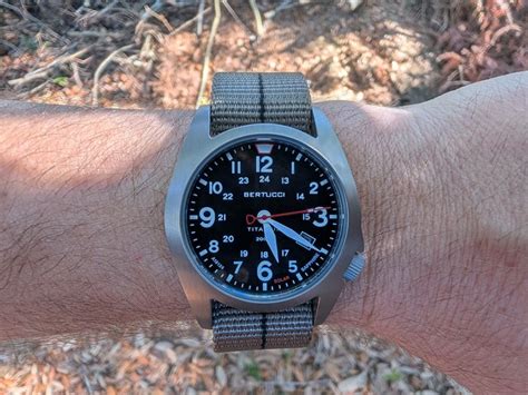 Bertucci A 7ts Retrospec Solar Watch Review A No Nonsense Titanium