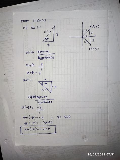 [solved] 10 One Way To Define The Trigonometric Functions Sin Cos