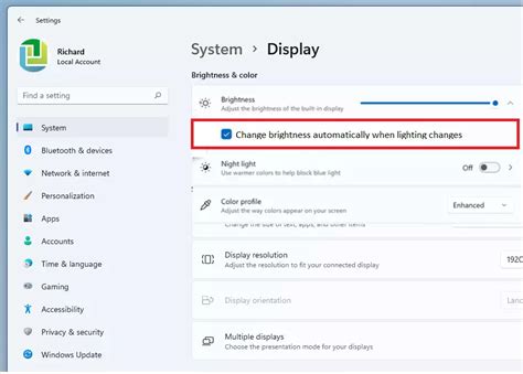 How To Adjust Adaptive Brightness In Windows 11 Geek Rewind