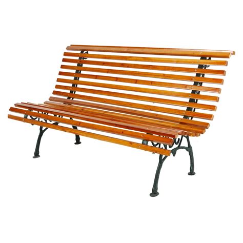 Holz-Metall Bank Tivoli natur hell – linder exclusiv
